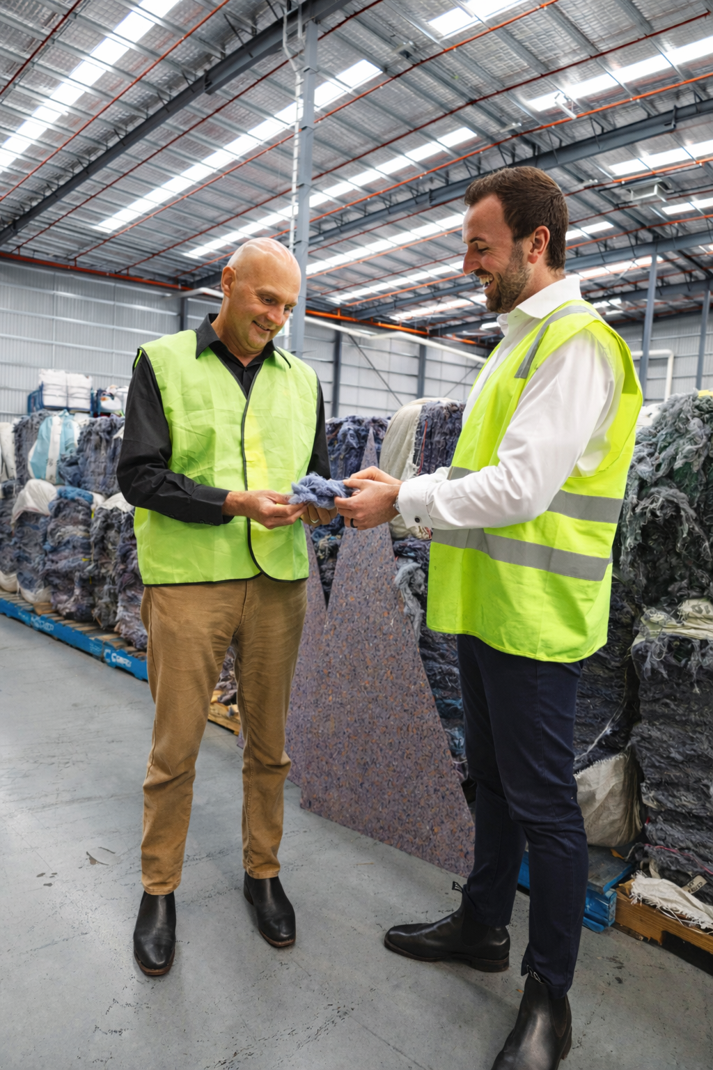 Turning retired uniforms into resources – Stewart & Heaton